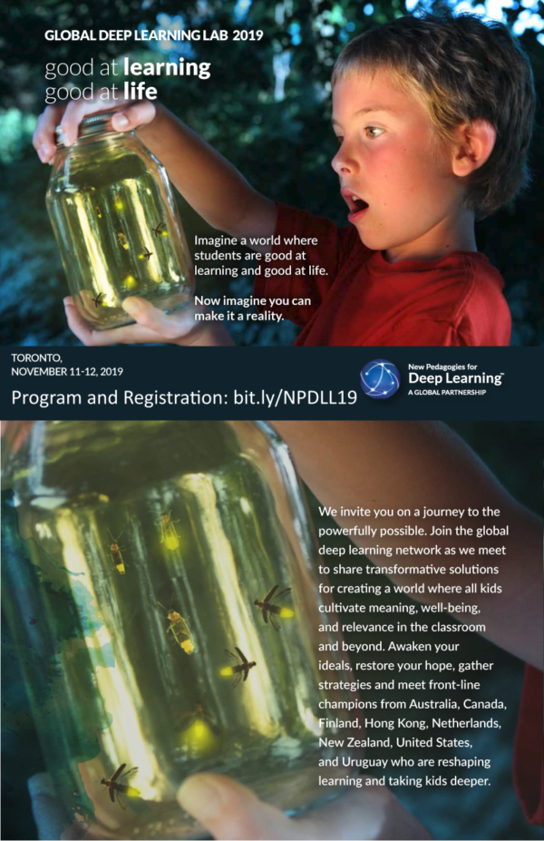 2019 Global Deep Learning Lab – New Pedagogies for Deep Learning